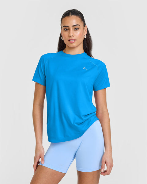 Loose Gym Top Women's - Tropical Blue | Oner Active UK