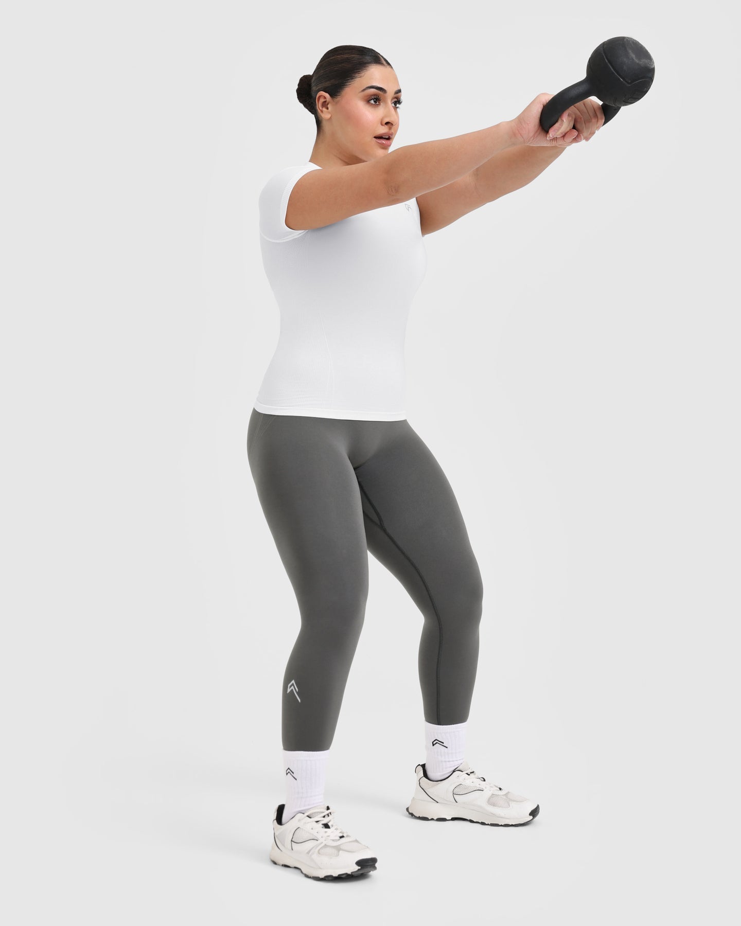 White Fitted Top Women's - Seamless | Oner Active UK